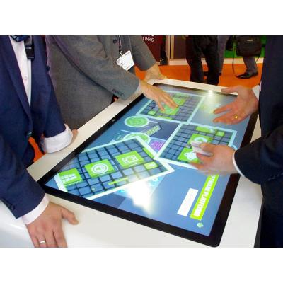 China 43 Inch Interactive Touch Table with Android 11 OS 4G RAM and A55*4 1.9GHZ/Custom Chipset for Indoor Use for sale