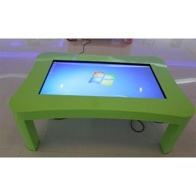 China 43 55 Inch Interactive Smart Coffee Table with 4K Resolution Capacitive Touch Screen and Quad-core Processor for sale