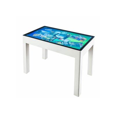 China 43 55 Inch Interactive Smart Coffee Table with 4K Resolution Capacitive Touch Screen and Quad-core Processor for sale