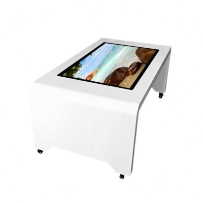 China 43inch Waterproof Touch Table with 4K Resolution and 1 Year Warranty for Indoor Interactive Use for sale