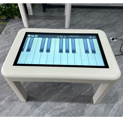 China 32 Inch 4K Resolution Interactive Touch Table with 40 Contact Points and 4G RAM 32GB Storage for sale