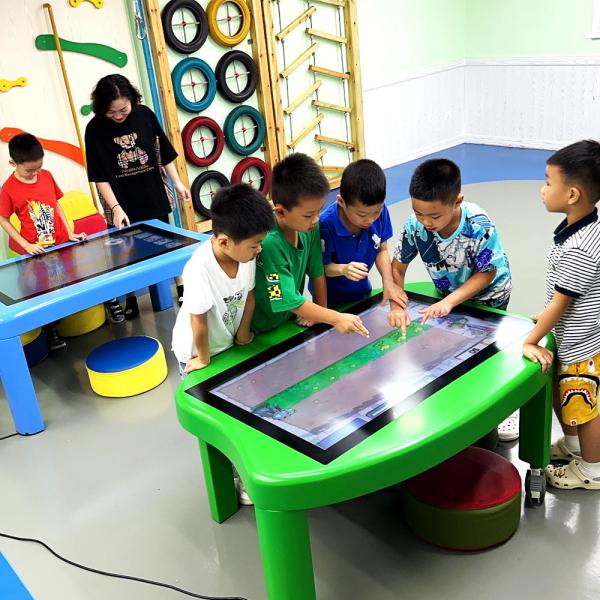 Quality Lcd Tronix Kids Games Interactive Touch Tables 32 43 55 Inch Smart Coffee Table for sale