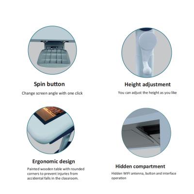 China Desktop Android 14 LCD Touch Table 32" Waterproof for Kindergarten for sale