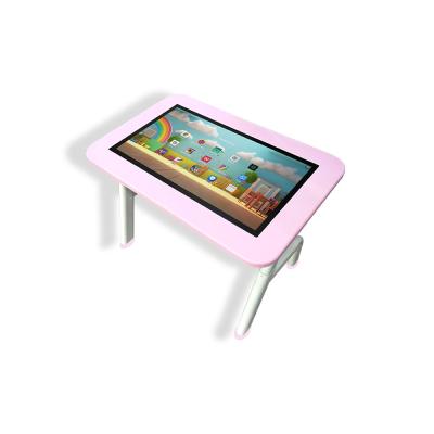 China Gaming Android 10 Points Smart Touchscreen Table 32inch with Polikids Wooden Desktop for sale