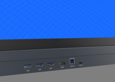 China 110 Inch A Type Ai Dual System Finger Touch Smart Interactive Whiteboard for sale