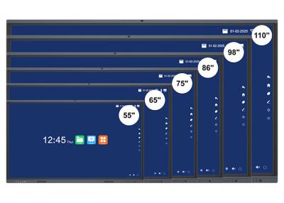 China 14.0 Android Smart Interactive Board 86 Inch for Teaching Meeing C type for sale