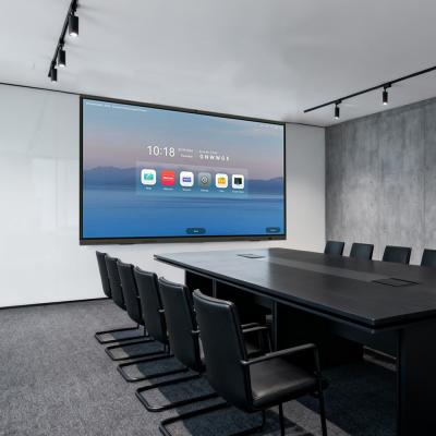 Китай 115-дюймовый интерактивный смарт-дисплей AI LCD, цифровая интерактивная доска для классной комнаты, сенсорный экран, плоская панель, интерактивная доска продается