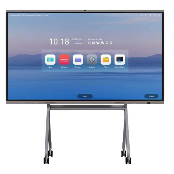 Quality 115 Inch AI LCD Display Interactive Smart Board Digital Classroom Interact for sale
