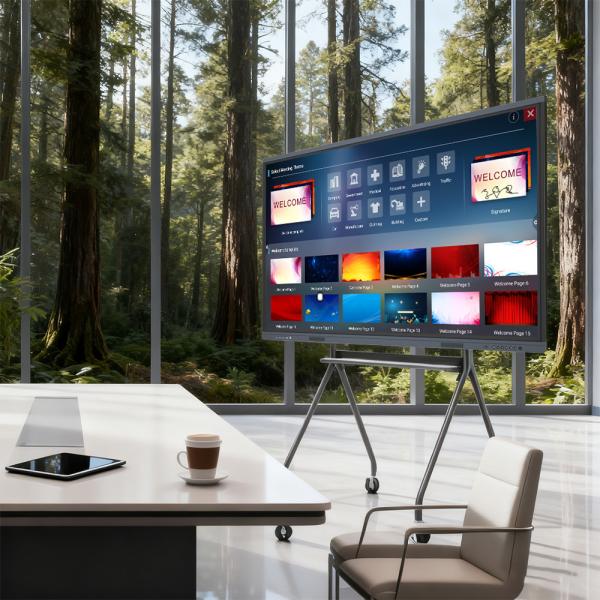 Quality 98 Inch Basic Interactive Flat Panel 4K Screen Touch Anti Glare 4G+32G for sale