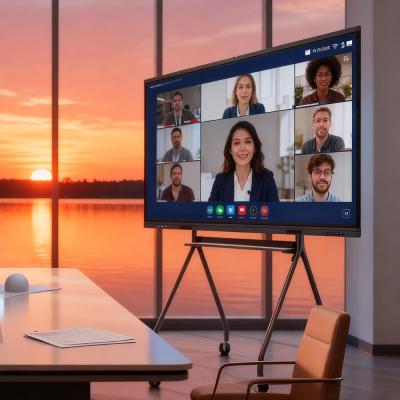 Cina Lavagna Interattiva LCD Base 86 Pollici Android All-in-One Touch Screen PC per l'Educazione in vendita