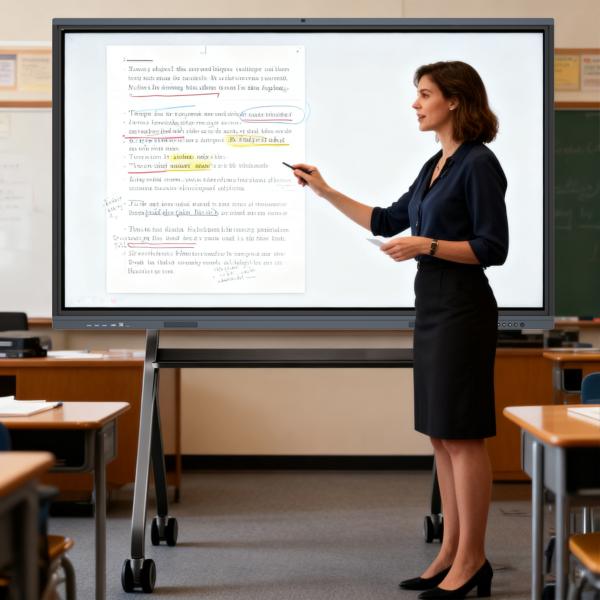 Quality 86 Inch Smart Interactive Whiteboard Smart Board All in One Interactive Flat for sale