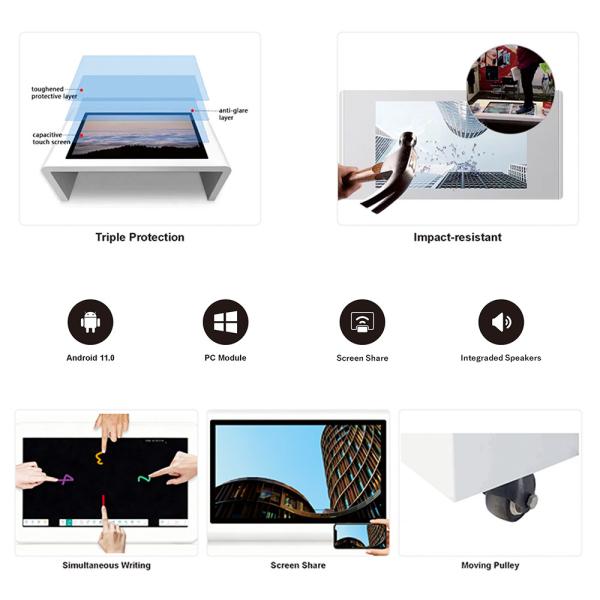 Quality 32inch Multi Touch Table Interactive OEM/ODM For Indoor for sale
