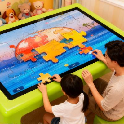 China Android Coffee All in One Touchscreen Game Table Interactive Capacitive 43 Inch for Kid zu verkaufen
