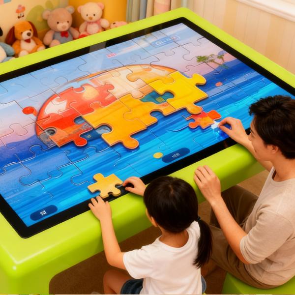 Quality Android Coffee All in One Touchscreen Game Table Interactive Capacitive 43 Inch for Kid for sale