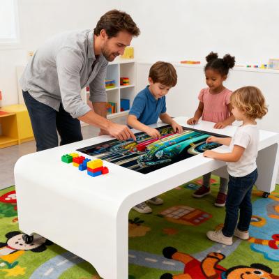 China Lcd Tronix Kinderspiele Interaktive Touch-Tische 32 43 55 Zoll Smart Coffee Table zu verkaufen