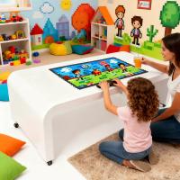 China Desktop LCD Touch Table 32