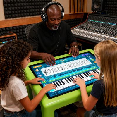 China 43-Zoll 4K-Auflösung Touchtisch mit 10-Punkt-kapazitivem Touch und OPS11-Unterstützung für Restaurants zu verkaufen