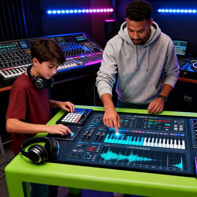 China 43 55 Zoll interaktiver Smart Coffee Table mit 4K-Auflösung, kapazitivem Touchscreen und Quad-Core-Prozessor zu verkaufen