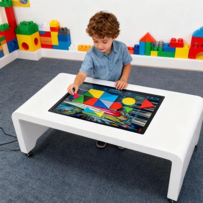 Китай Многофункциональная кофейная игра Цена Топ ПК Интерактивный монитор ЖК Конференция Проектирование Цифровой Светодиодный Образовательный Сенсорный стол продается