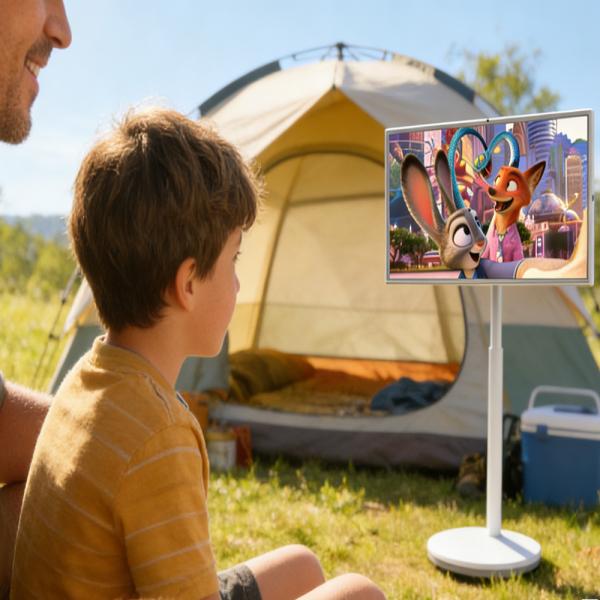 Quality Portable Touch Screen Smart TV 21.5 Inch with Android 13 for Home Gym and Kitchen for sale