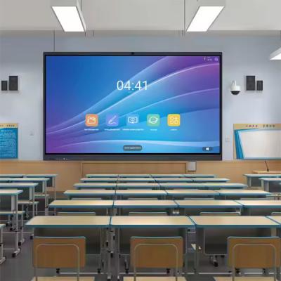 China 75 Inch 4K Ultra HD AI Education Board for Visual Presentation with QR Code Scan Note Sharing for sale