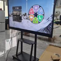 China 110 Inch AI Education Board with QR Code Scan Note Sharing and Multi-Device Support for Teaching for sale