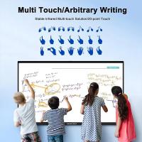 China 110 Inch AI Education Board with QR Code Scan Note Sharing and Multi-Device Support for Teaching for sale