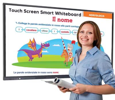 China Smart 55-110 Inch AI Education Board School Teaching Device All In One Interactive White Board for sale