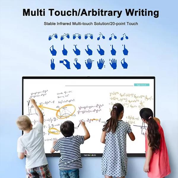 Quality Smart 55-110 Inch AI Education Board School Teaching Device All In One for sale