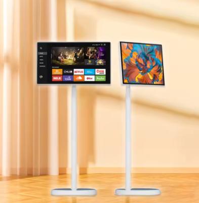 China 10 Points Touch 32 Inch Portable Smart TV FHD Android Touch Screen Adjustable Stand for Home and Office for sale