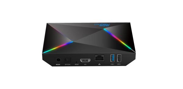 Quality R69 Plus Android TV Box 4GB RAM 64GB ROM Smart Box 4K UHD Video Player with Fast Quad-Core Processor, Dual-Band WiFi 2.4G/5G, USB 3.0, Support Popular Streaming Applications for sale