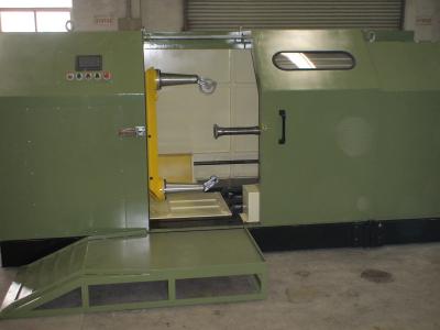 China Fast Speed Power Cable Twisting Machine Single Flyer Ring Type Tension Control for sale