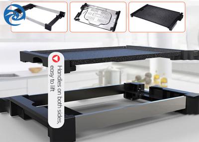 Cina griglia elettrica che non dà fumo 110V 220V 625x316x65mm del BARBECUE 1800W in vendita