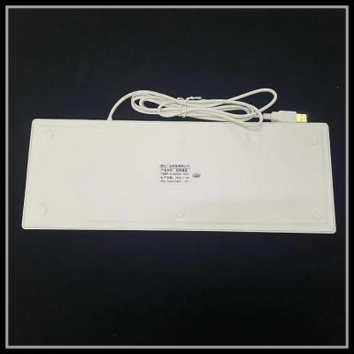 China Telclado numérico impermeable de la goma de silicona del teclado del silicón de las llaves del USB 106 para el equipamiento médico en venta