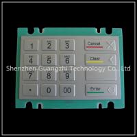 China Custom Layout Industrial Numeric Keypad With Flat Button Stretching Function for sale
