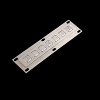 China 7 Buttons Backlit Numeric Keypad For Access Control Side Key Type for sale