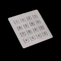 China OEM IP65 Elevator Security Keypad , Metal Atm Machine Keypad USB Interface for sale