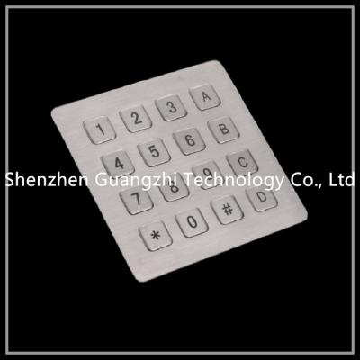 China Tipo teclado numérico industrial Ip65 de la matriz hermético para el sistema del control de acceso en venta