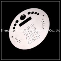 Chine Pavé numérique adapté aux besoins du client en métal de logo pour le bouton automatique de porte/téléphone à vendre