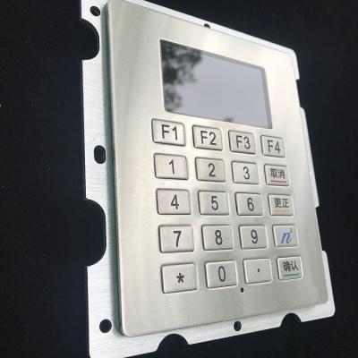 China Wasserdichter USBs Schlüssel des numerische Tastatur-Edelstahl-20 für Öl-Zufuhr zu verkaufen