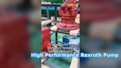 View A22VG045 Rexroth Hydraulic Pump For Truck Construction Machinery For Skip Steer Loader Use Demo