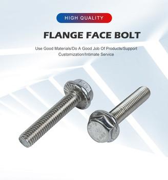 China GB5789 Roestvrij staal Hex flens hoofd schroef M5 M6 M8 M10 M12 Plain Finish 304 GB5789 Te koop