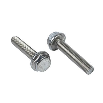 China GB5789 Standard Stainless Steel Hexagonal Flange Bolt for Robust and Stable Fastening for sale