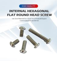 China Creative Design Hard Stainless Steel Pan Head Hex Socket Security Drill Screw Machine Guaranteed for sale