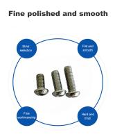 China Creative Design Hard Stainless Steel Pan Head Hex Socket Security Drill Screw Machine Guaranteed for sale
