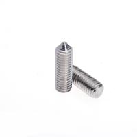 China Custom Hexagon Socket Allen Drive Grub Set Screws Plain Finish A-level Strength Grade for sale