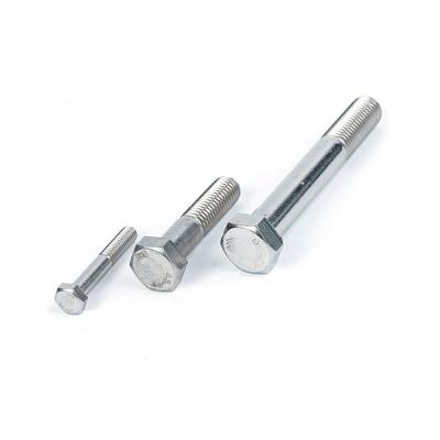 China Plain Finish Roestvrij staal Hex Bolts Nuts Washers voor een sterke en duurzame bevestiging Te koop