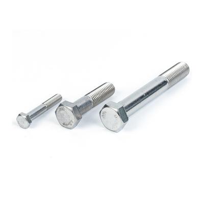 China Plain Finish Roestvrij staal Hex Bolts Nuts Washers voor een sterke en duurzame bevestiging Te koop