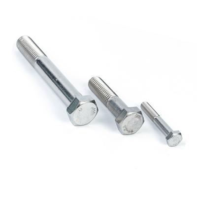 China DIN931 Ferro inoxidável 304 316 Ferramentas de cabeça hexagonal de meio fio para indústria automotiva à venda
