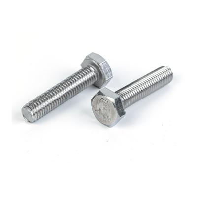 China Best FastenersHigh DIN933 roestvrij staal Hex hoofdbout binnen GB-standaard Te koop
